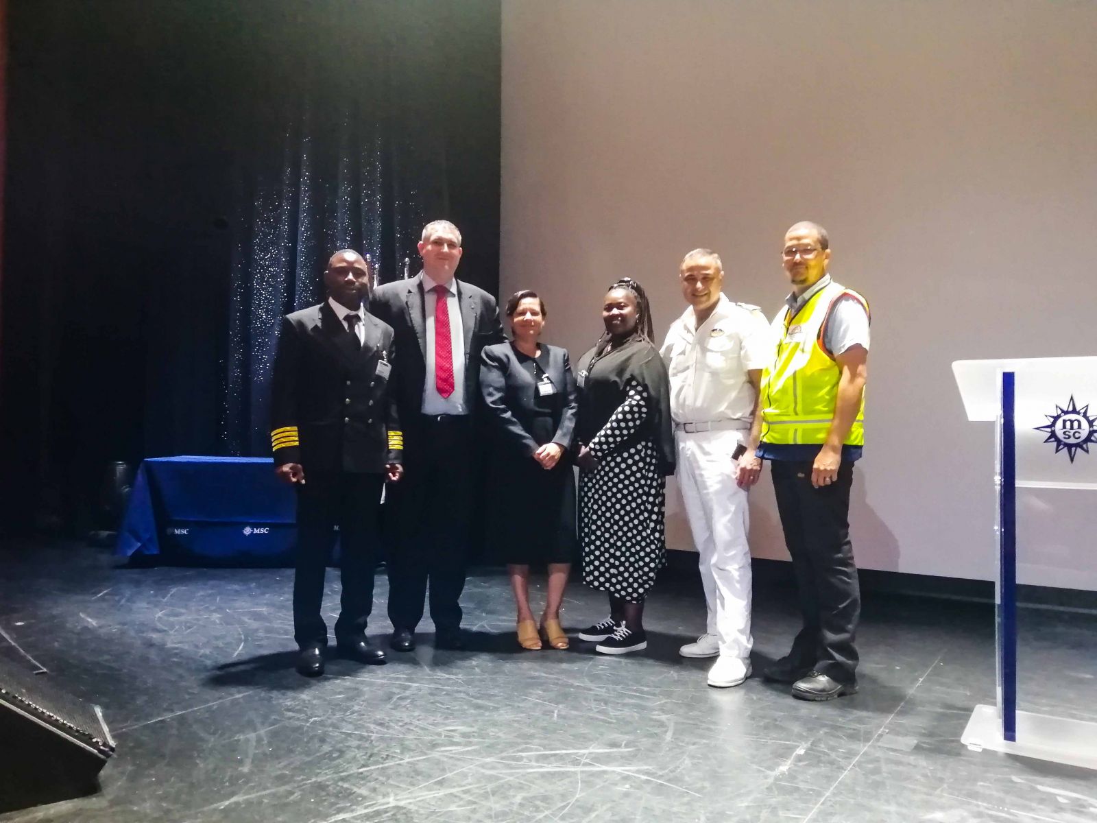 Namibian Ports Authority - THE MSC ORCHESTRA DOCKS AT THE PORT OF ...