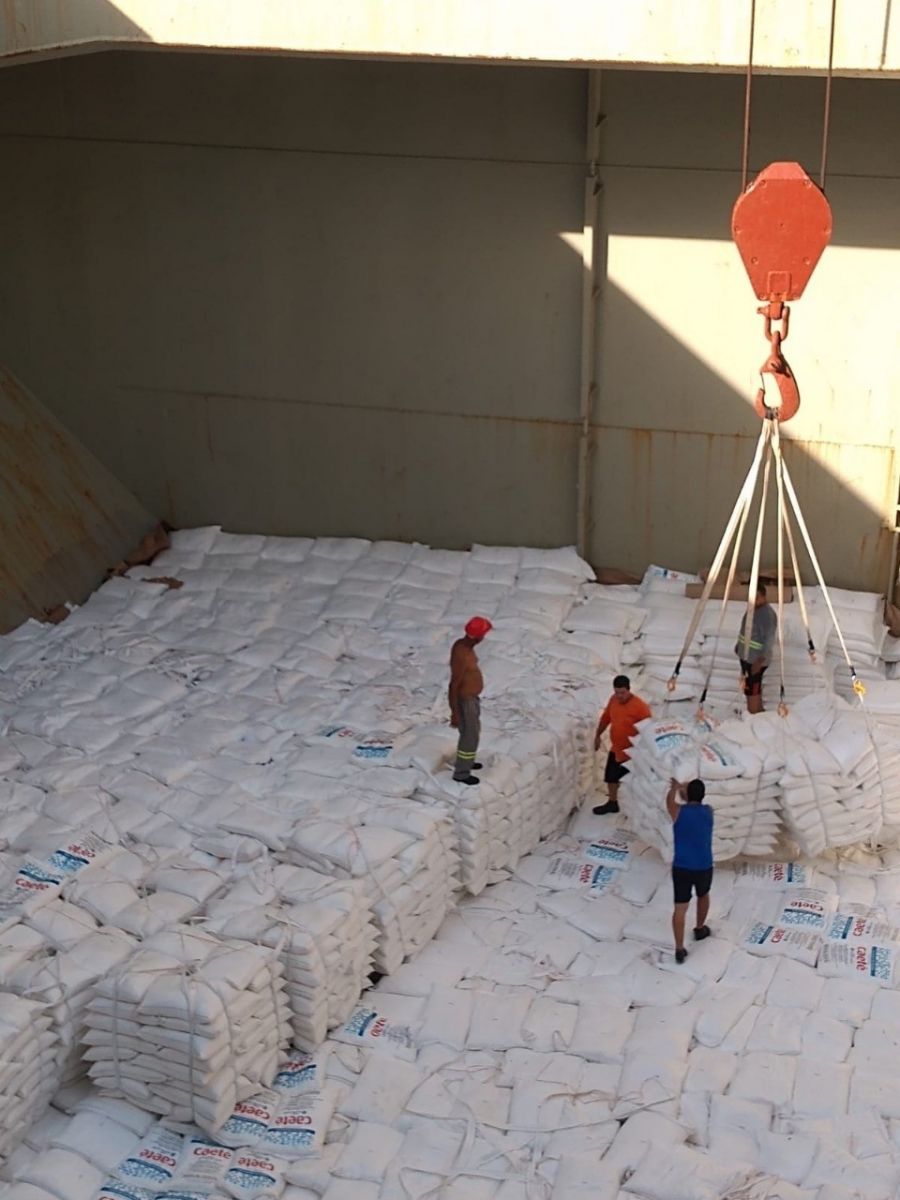 Namibian Ports Authority - Breakbulk sugar imports from Brazil ...